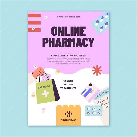 Free Psd Pharmacy Poster Template Design