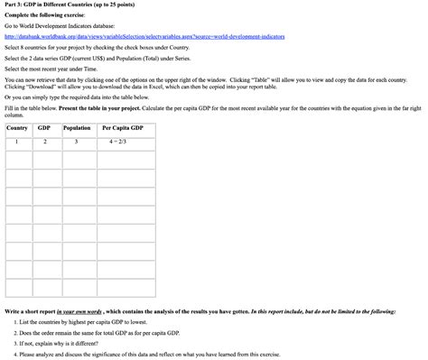 Part 1 Expenditures Approach To Calculating GDP Up Chegg Com