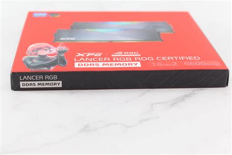[分享] 威剛 Xpg Lancer Rgb Rog Certified Ddr5 6600 32gb Kit超頻記憶體 敗家之眼認證，免費升級到dd T17 討論區 一起分享好東西