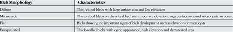Moorfields Bleb Grading System 9 Download Table