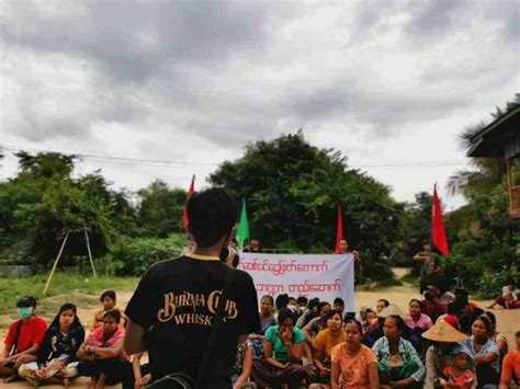 တန့်ဆည်မြို့နယ် ပင်မသပိတ် စစ်ကြောင်းက စစ်အာဏာရှင် တော်လှန်ရေး ချီတက