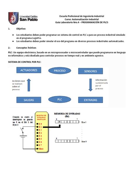 Laboratorio 4 ProgramaciÓn Plcs Con Cade Simu Y Pc Simu Pdf