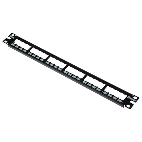 CP BLY Modular Patch Panel Faceplate With Label Flat Port RU STP At Piece In