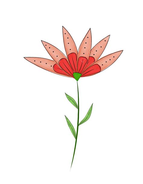 붉은 수채화 야생화 나뭇잎 포스터 포장 Png 일러스트 및 벡터 에 대한 무료 다운로드 Pngtree