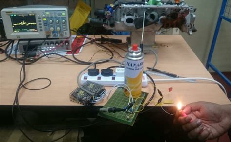 Ionization Probe Is Tested Using Lighter Flame Download Scientific