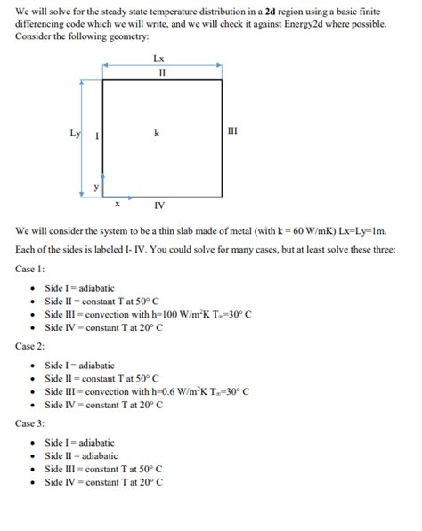 We Will Solve For The Steady State Temperature
