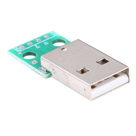 Usb タイプa オス 電源取り出し基板 ボード Usb→dip 5ピン 2 54mmピッチ Usb Type A Dip Board