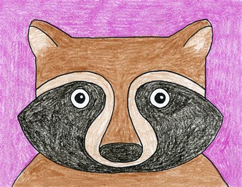 Raccoon Face Drawing At Getdrawings Free Download