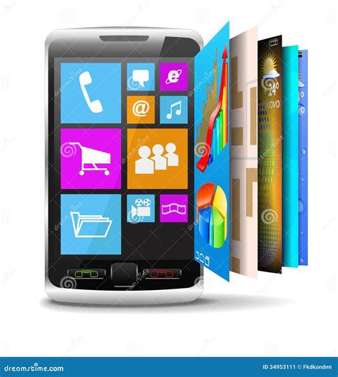 Modern Mobile Phone Editorial Photo Image