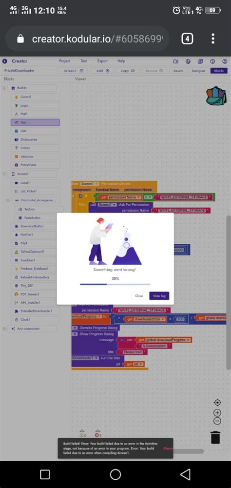 How To Solve This Compiling Error Stuck At Compiling Source Files Discuss Kodular Community
