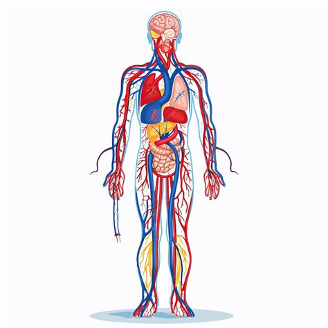 Premium Vector Humancirculatorysystemvector