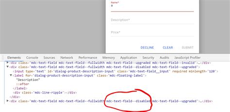 Mdc Text Field Disabled Attribute Deleted By Mdc Web Library · Issue