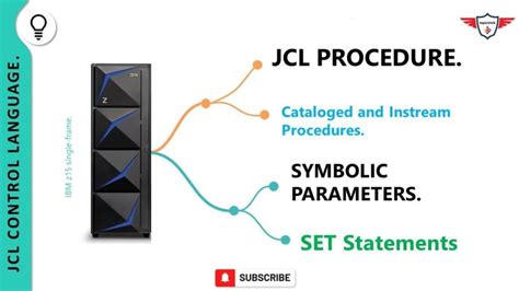 Jcl Tutorial Jcl Proc Jcl Symbolic Parameters Set Statement