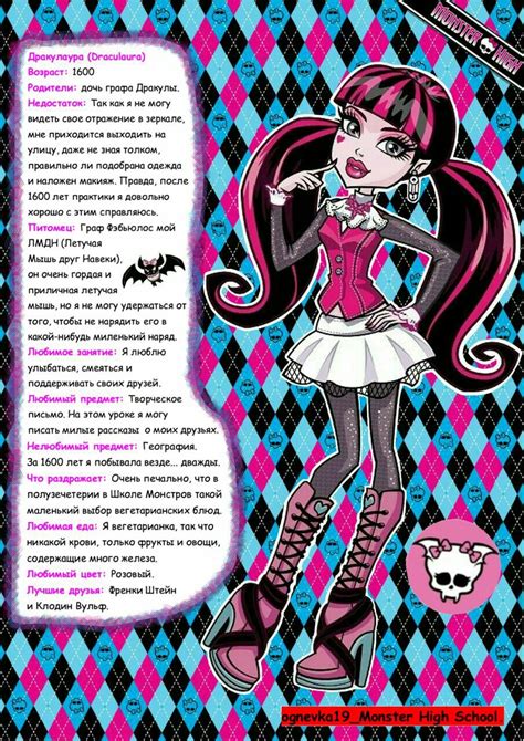 Monster Hight Draculaura Nel 2024