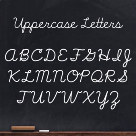 Teaching Cursive Regular Font Style By Lewis Creative Tpt