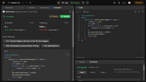 Solved Leetcode Problem With On Ritesh Patel Posted On The Topic