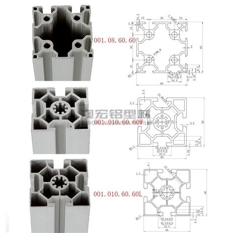 6060欧标工业铝型材 知乎