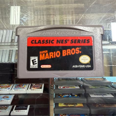 Super Mario Bros Classic Nes Series Gameboy Advance Buttondelight