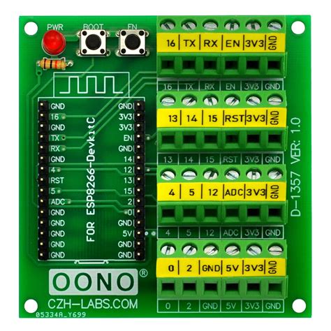 Screw Terminal Block Breakout Module Board For Esp8266 Devkitc