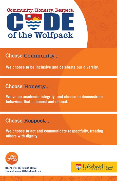 Code Of The Wolfpack Lakehead University