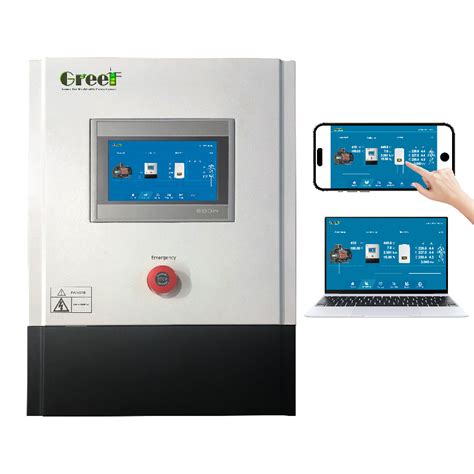 1 5kw 3kw 5kw 3phase Type On Grid Wind Turbine Controller With Touchscreen Synchronized Display