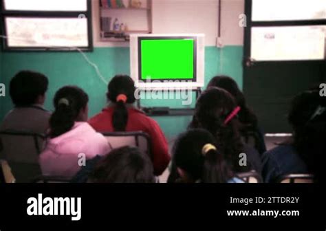 School Class Watching Screen Stock Videos And Footage Hd And 4k Video