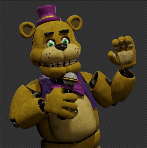 Fnaf Movie Fredbear Render By Fredbear111112 On Deviantart