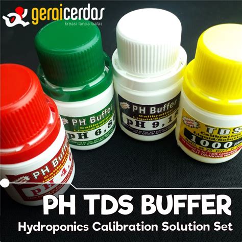 Jual Ph Tds Buffer Cairan Kalibrasi Hidroponik Shopee Indonesia