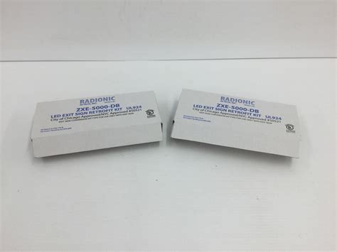 2 Led Exit Sign Retrofit Kits 4570553361