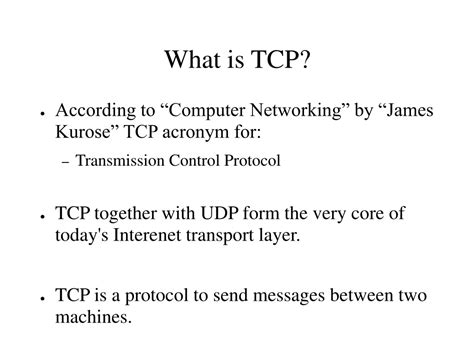 Ppt Modeling Tcp Throughput A Simple Model And Its Empirical
