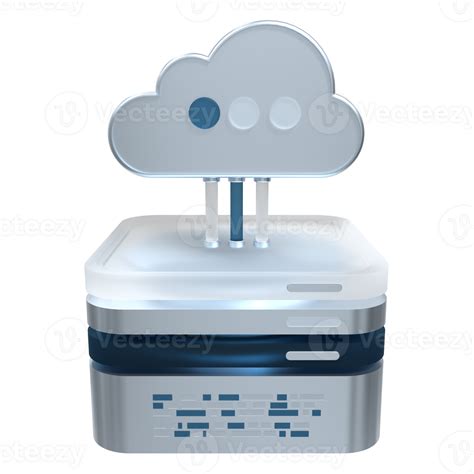 Cloud Computing Technology Cloud Data Center With Hosting Server