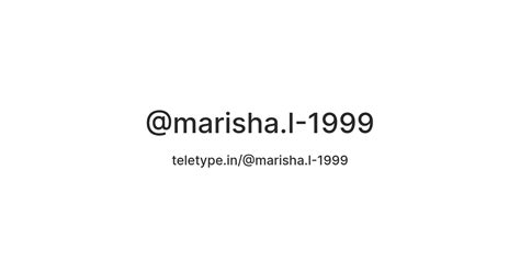 Marishal 1999 — Teletype