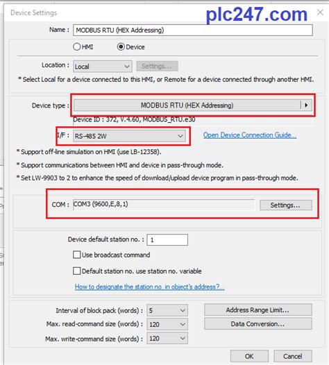 Hmi Weintek Modbus Rtu Inovance Md200 Tutorial