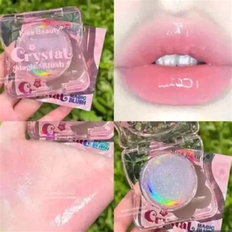 خرید و قیمت تینت کریستالی شفاف لب گونه چشم تینت جامد چرب کره ای بافت