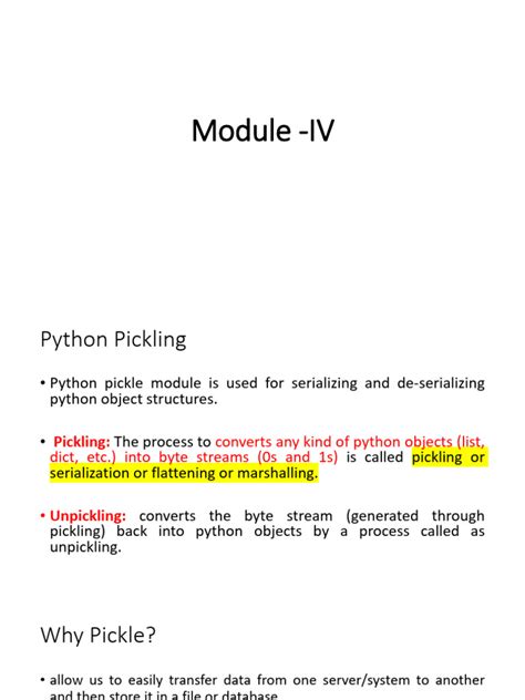 Python Pickling And Exception Handling Pdf Software Development Computer Engineering