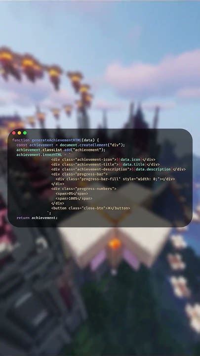 Компонент достижения с красивой анимацией Frontend Javascript Html Css Youtube