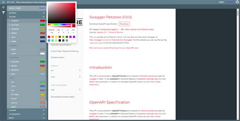 Github Pointnet Redoc Editor Edit And Share Redoc Settings Theme