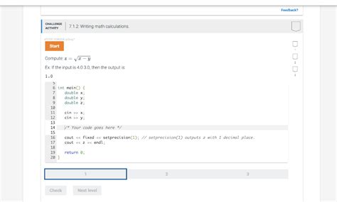 solved compute z x−y ex if the input is 4 03 0 then the