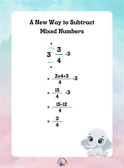 Subtracting Mixed Numbers With Regrouping Worksheets Free Printable