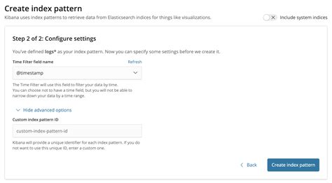 Index Pattern Validate The Index Pattern Custom Id If Provided And