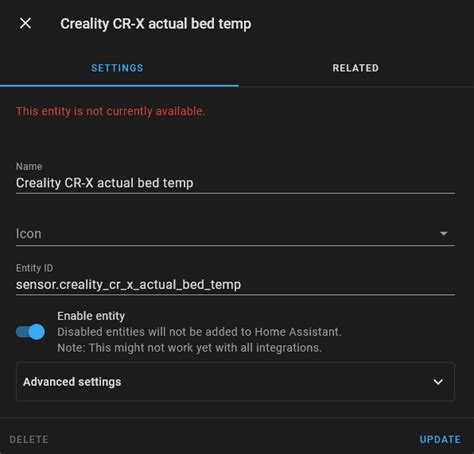 Octoprint Integration Stopped Working After 202111 Configuration