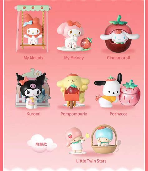 Sanrio Miniso Blind Box Full Set Of 6 Figurines Hobbi