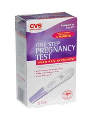 CVS Pregnancy Test Mothers Haven
