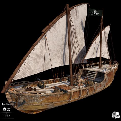 Pirates All Aboard Broken Anger Ds Daz 3d