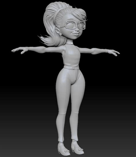 Stylized Woman On Behance