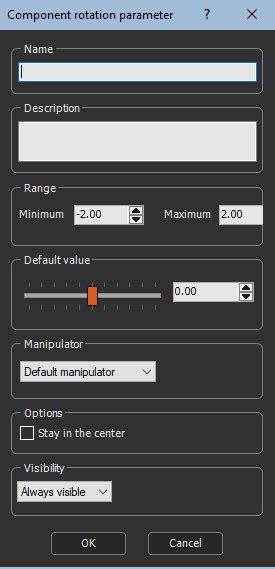 adding a rotation parameter