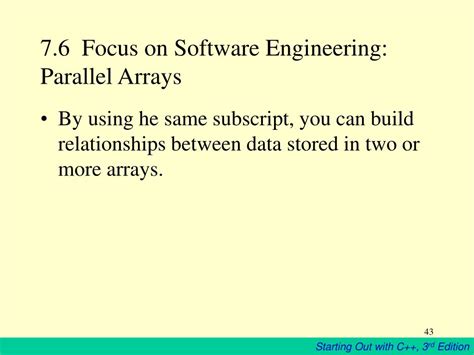 Ppt Chapter 7 Arrays Powerpoint Presentation Free Download Id862369
