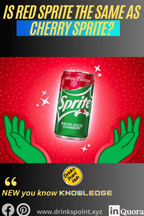 Is Red Sprite The Same As Cherry Sprite Drinks Point Hub Medium