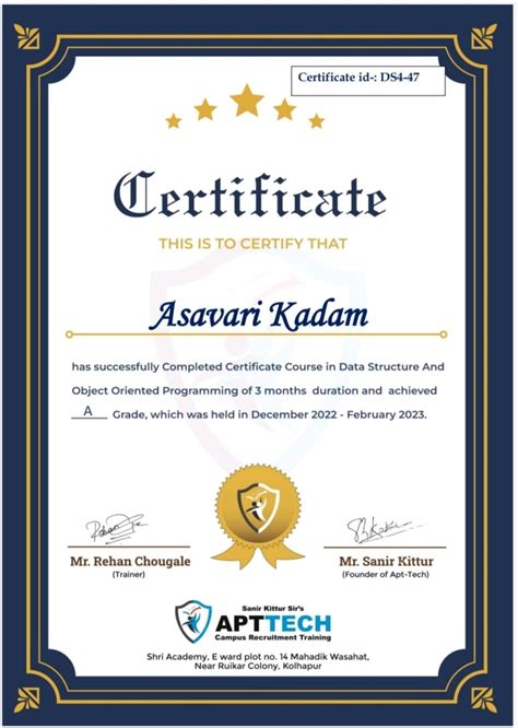 asavari kadam on linkedin programming learning apttech