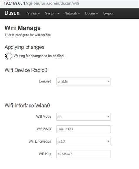 How To Enable Wifi For IoT Gateway DusunIoT